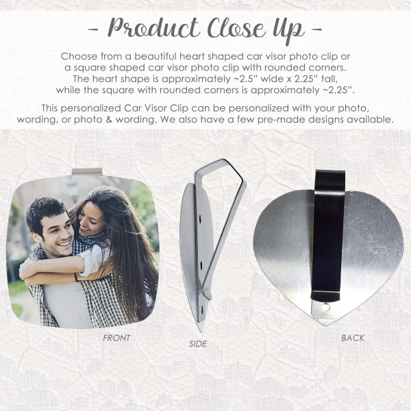 Photo Car Visor Clip | Savor the Memories