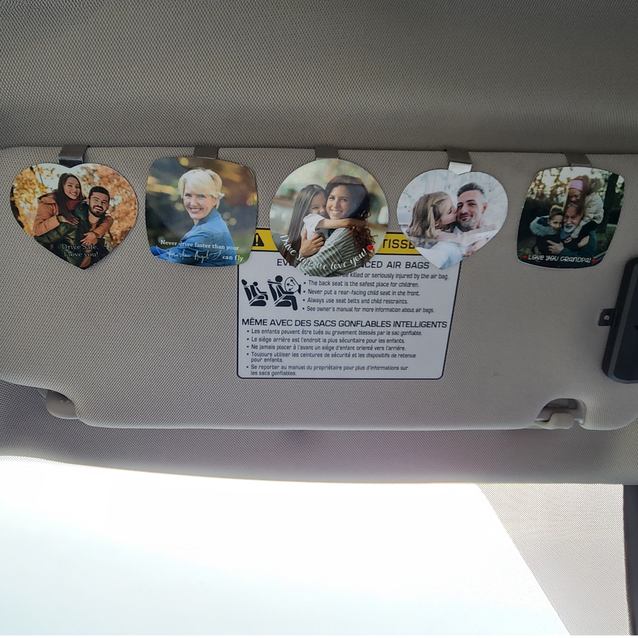 Photo Car Visor Clip | Savor the Memories